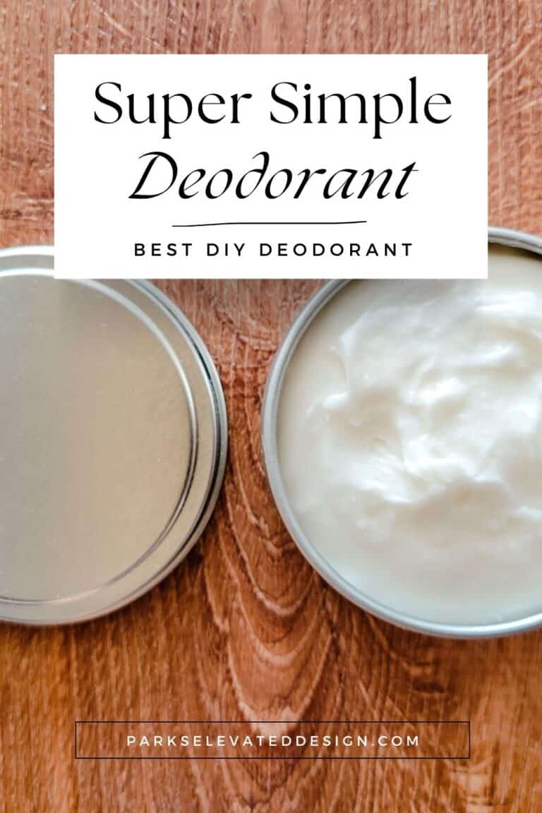 Best Simple Homemade Men's Deodorant Recipe (That Works!) - Parks ...