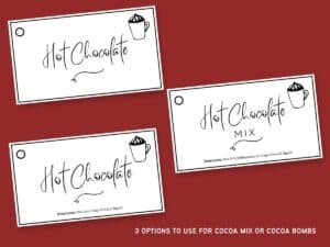 Free Printable Hot Chocolate Labels (With DIY Recipe) - Parks Elevated ...